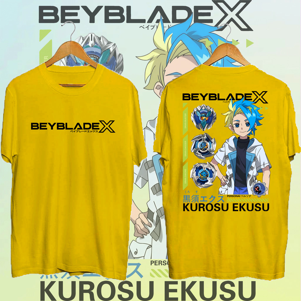NEW!! เสื้อยืด Kurosu Ekusu Jaxon Cross /Kamen X Blader X/ Nanairo ...