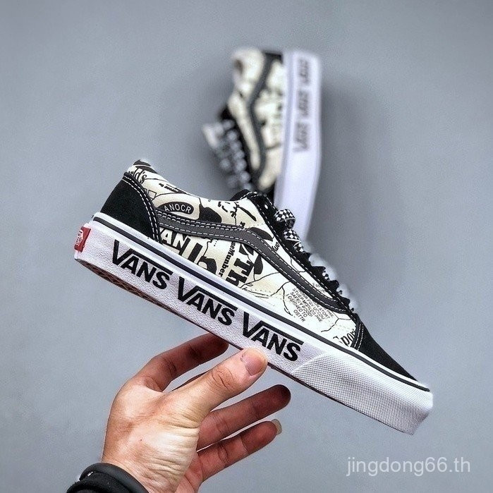 รถตู้เก่าระบายอากาศกลวงรองเท้าการ์ตูนคลาสสิก-1663 | Shopee Thailand