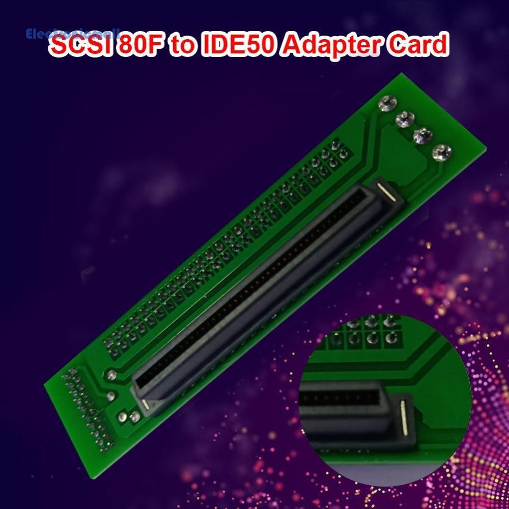 Scsi SCA 80Pin ถึง 50 Pin IDE คอมพิวเตอร์ฮาร์ดดิสก์อะแดปเตอร์การ์ดแปลง ...