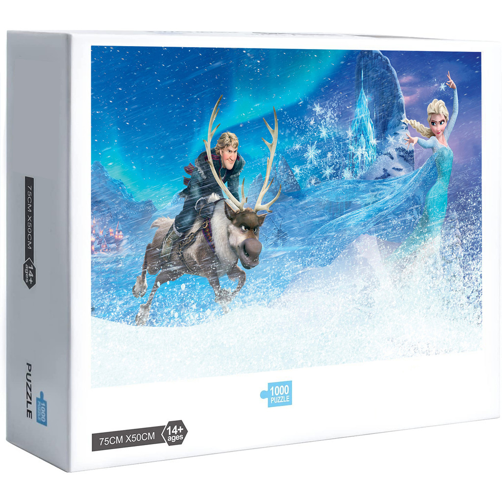 ใหม่ Frozen Elsa Anna Disney Princess Movie 300 500 1000 ชิ้นจิ๊กซอว์ ...