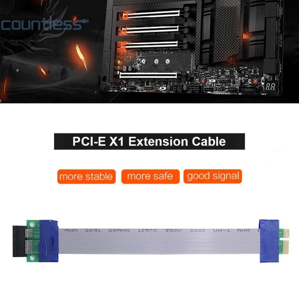 สายเคเบิล de extinsiÃ3n ขยายการ์ด PCI-E PCI Express Riser แบบยืดหยุ่น ...