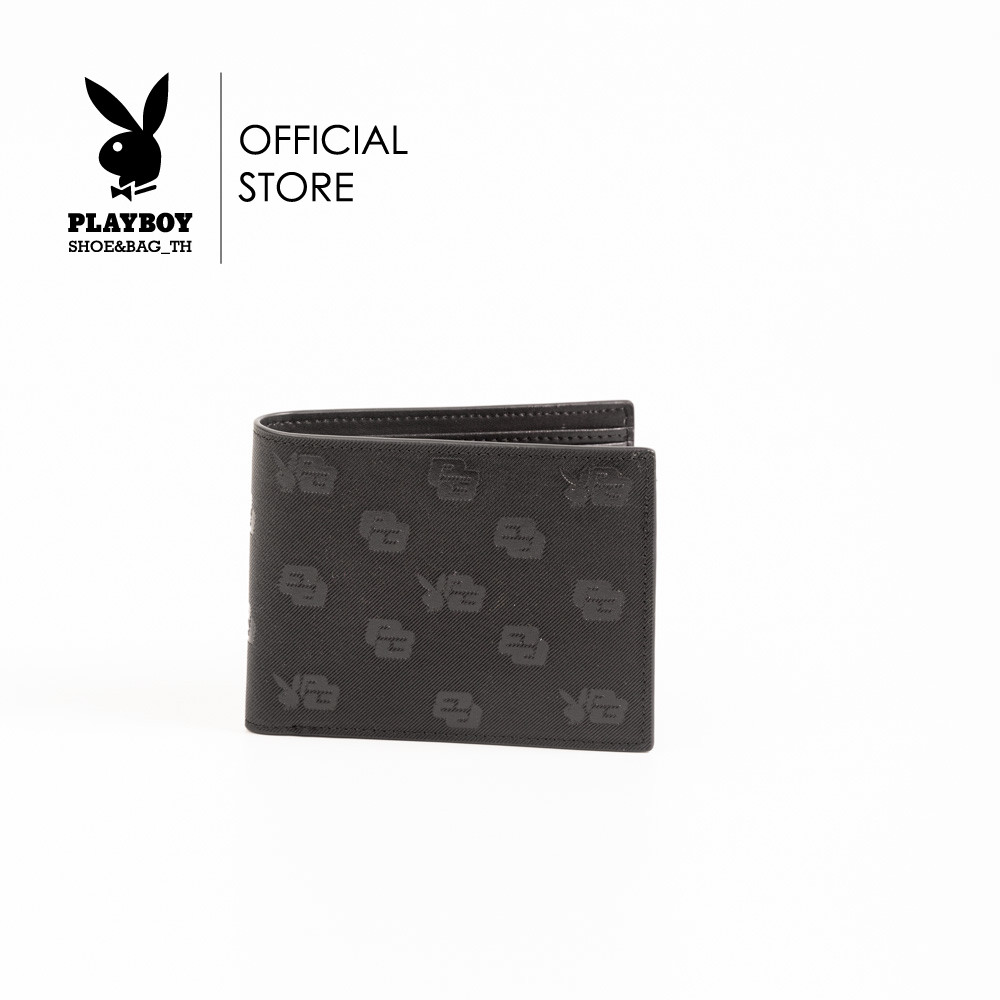 PLAYBOY รุ่น Kevlar men's wallet กระเป๋าสตางค์ผู้ชาย รหัส ST ...
