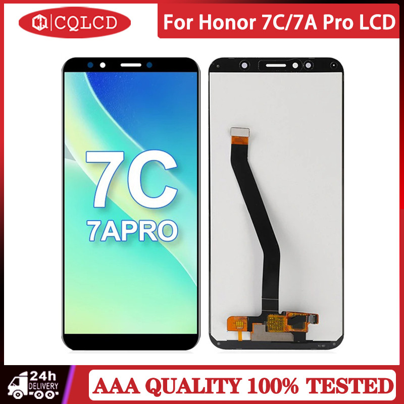 สําหรับ Honor 7C จอแสดงผล LCD หน้าจอสัมผัสสําหรับ Honor 7A Pro LCD ...