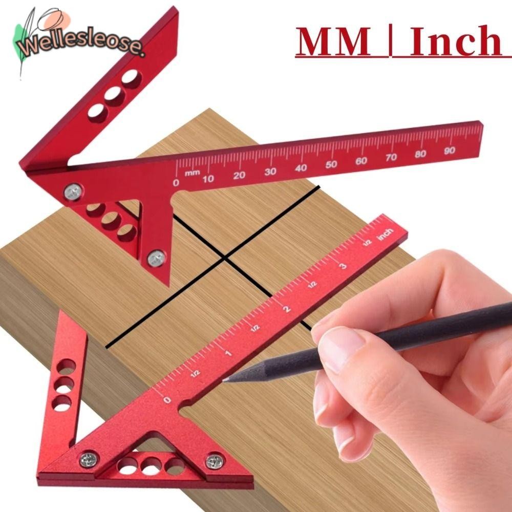 Welle Woodworking Circle Center Scibe, Aluminium Portable Center Scibe ...