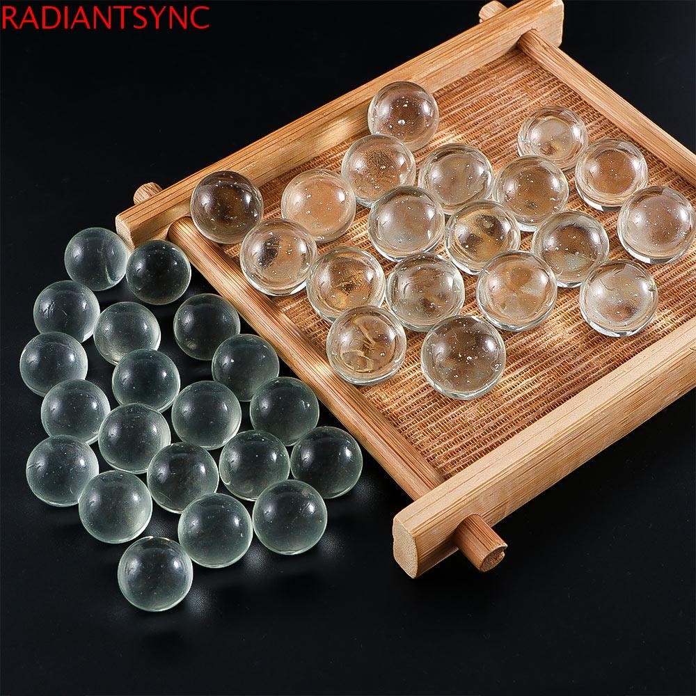 Radiantsync Glass Ball Bouncing Ball รอบหินอ่อนลูกปัดหินอ่อนแจกัน Filler 10 มม.14 มม.16 มม. ...