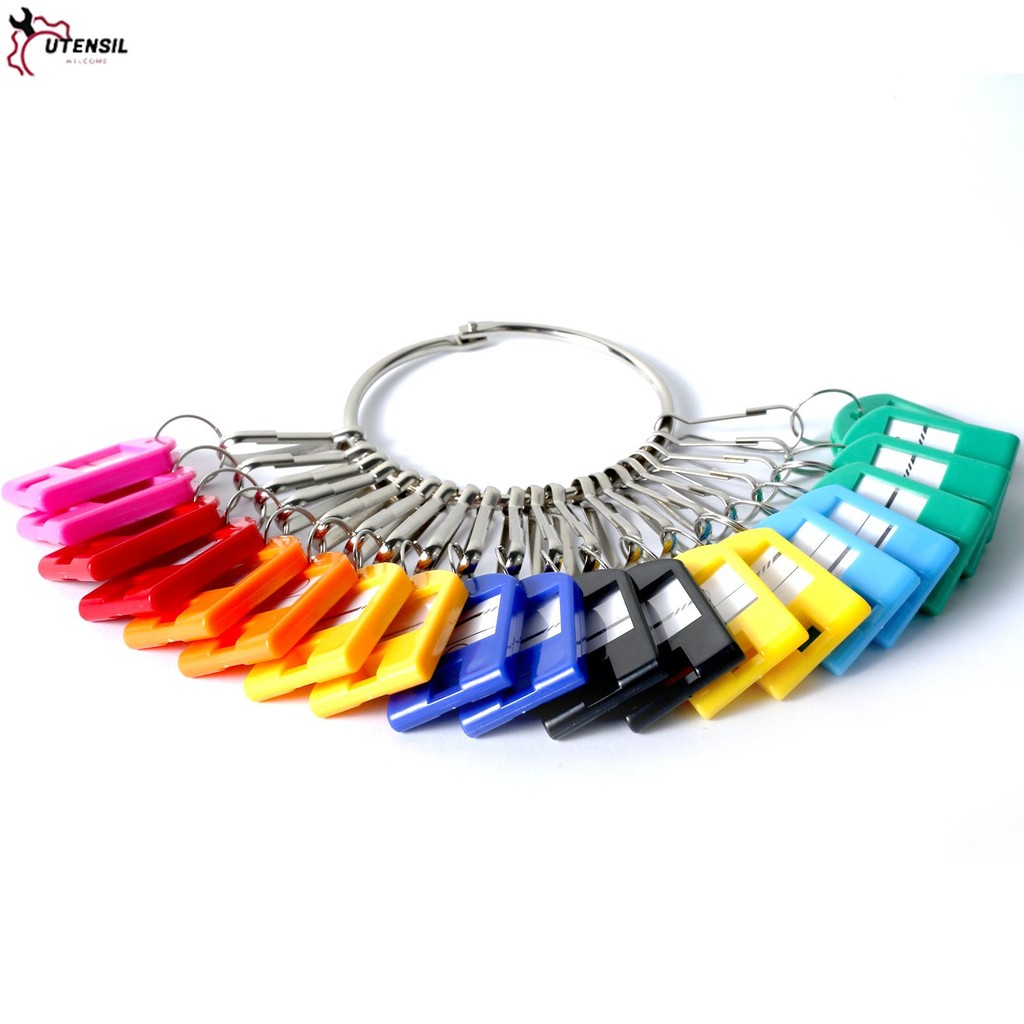 แบบพกพา Key Organizer น้ําหนักเบา Key Organizer พวงกุญแจ 20 ฤดูใบไม้ผลิ ...