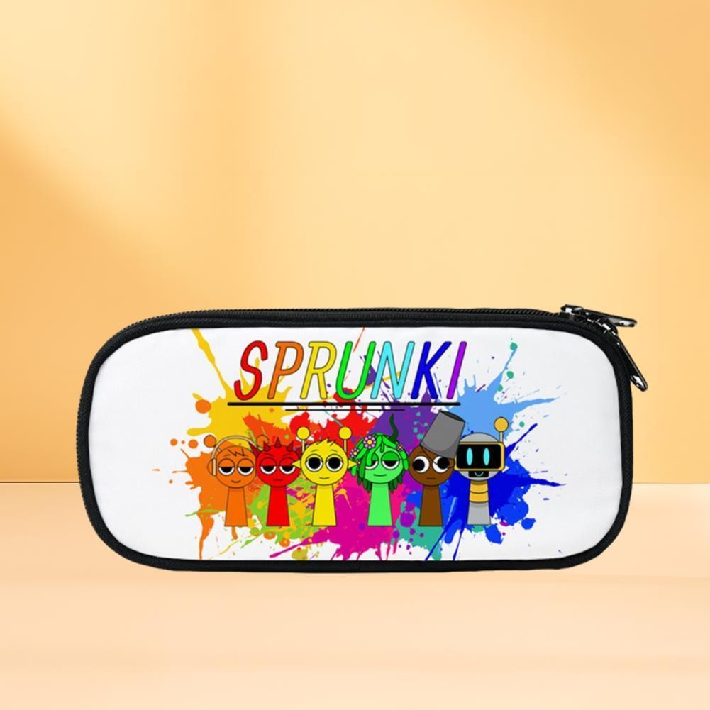 กระเป๋าคลัทช์ลายการ์ตูน Sprunki Incredibox Clutch Key Coin Handbag รุ่น ...