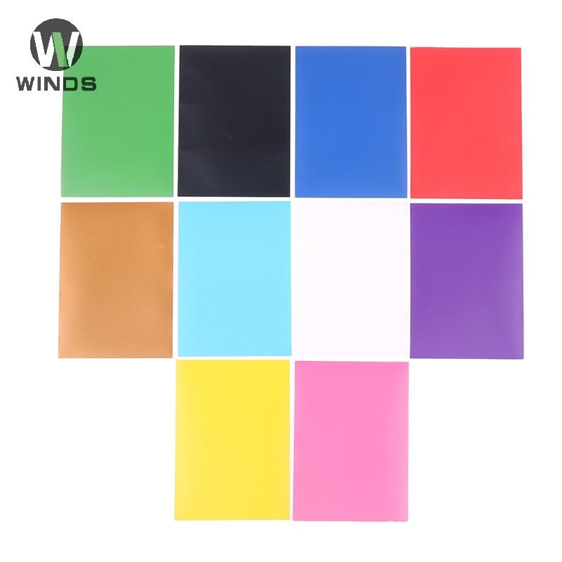 ODS 100PCS Matte สีสันขนาดมาตรฐานแขนการ์ด TCG Trading การ์ด Protector ...