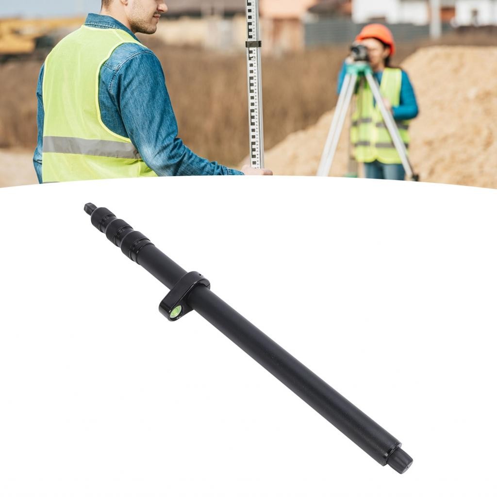 Land Surveying POLE Survey Prism พร้อม Bubble อลูมิเนียม Telescopic ...
