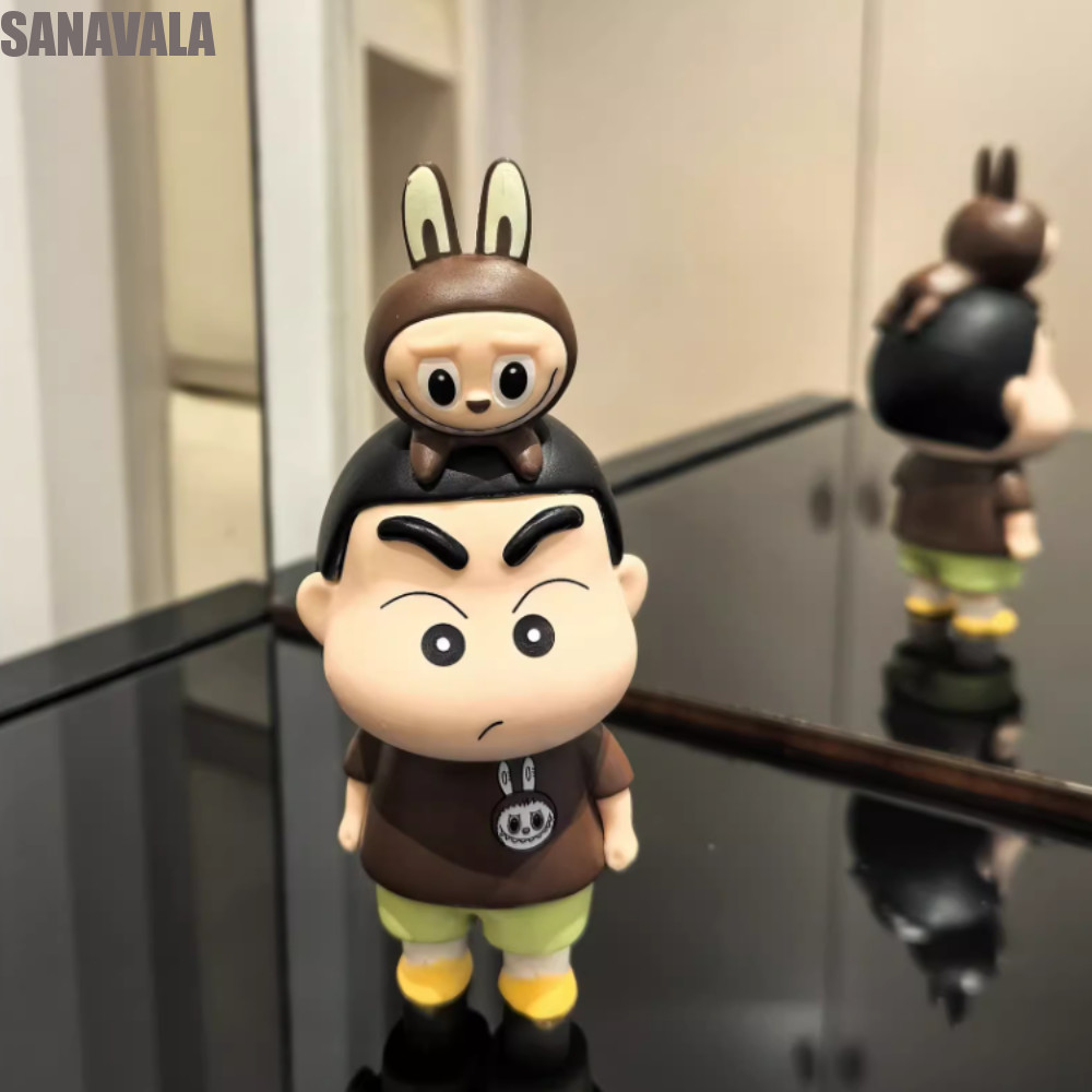 Sanavala Labubu Crayon Shin-Chan รูป, PVC ตุ๊กตารูปปั้น Crayon Shin ...