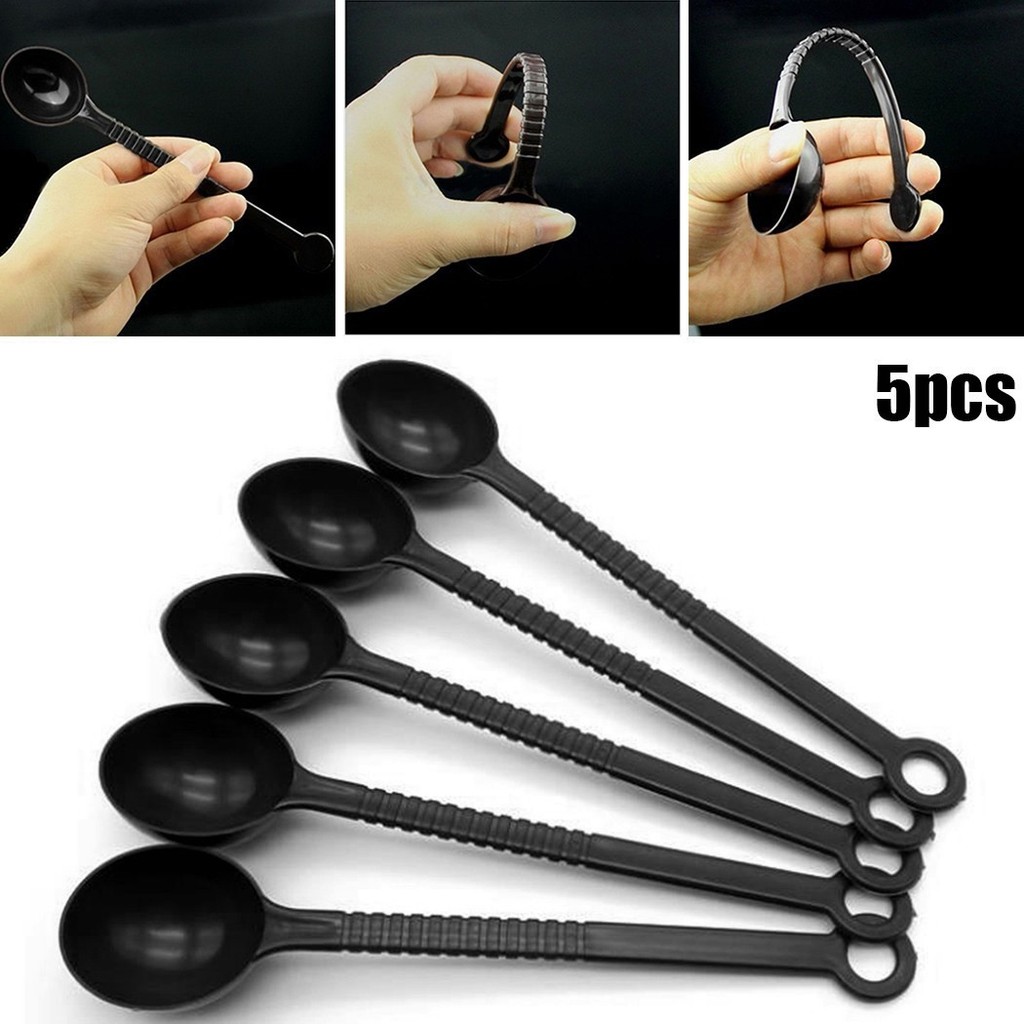 Whoops ~ 5 ชิ้น Bendable Fruit Powder Spoon Ice Cream Milk Scoop Milk ...