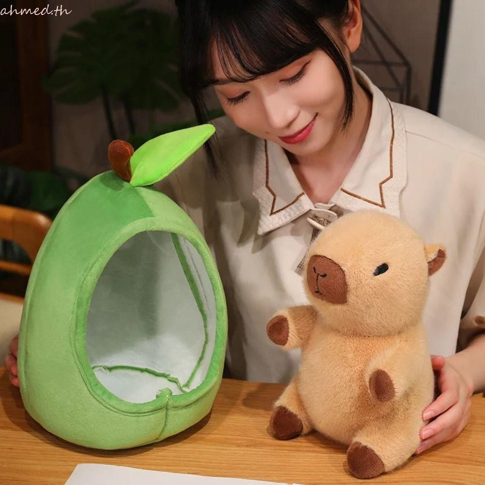 Ahmed Avocado Capybara ของเล่นตุ๊กตา,สัตว์จําลอง Capybara Capibara อะ ...