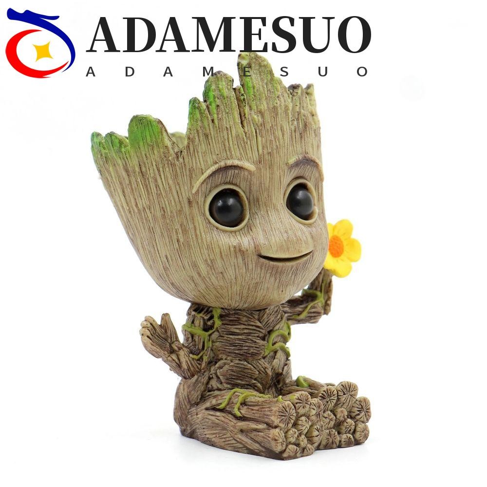Adamesuo Groot Action Figure ของเล่นเด็กรูปของเล่น Mini Groot รูปของเล่น Avengers Marvel ตุ๊กตา ...
