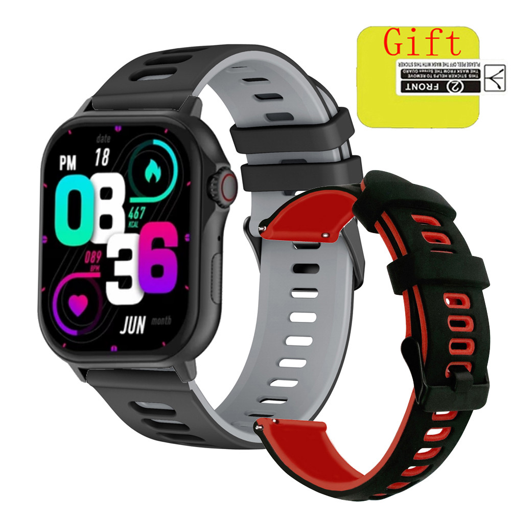 Colmi P82 P71 สายรัดสายรัดข้อมือซิลิโคนสําหรับ COLMI P20 plus P28 plus ...