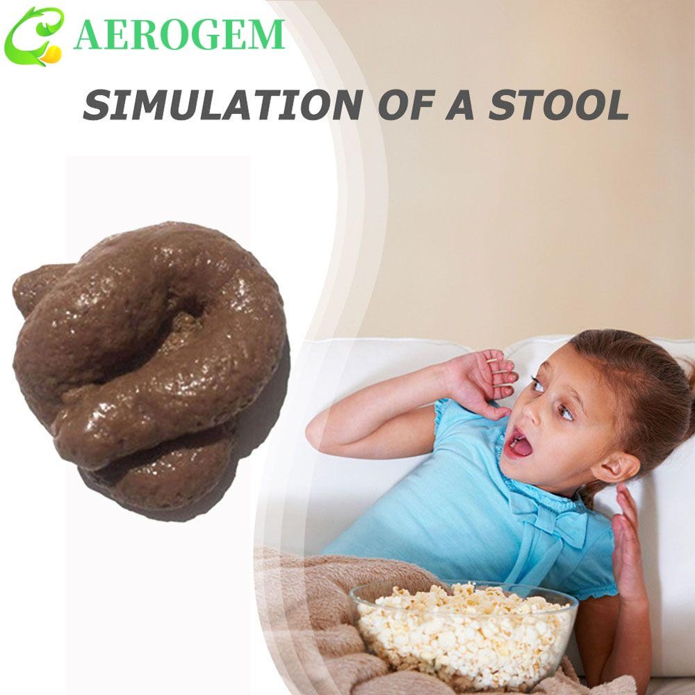 Aerogem ของเล่นเซ่อที่สมจริง ตลก Mischief Amazing Fake Poop | Shopee ...