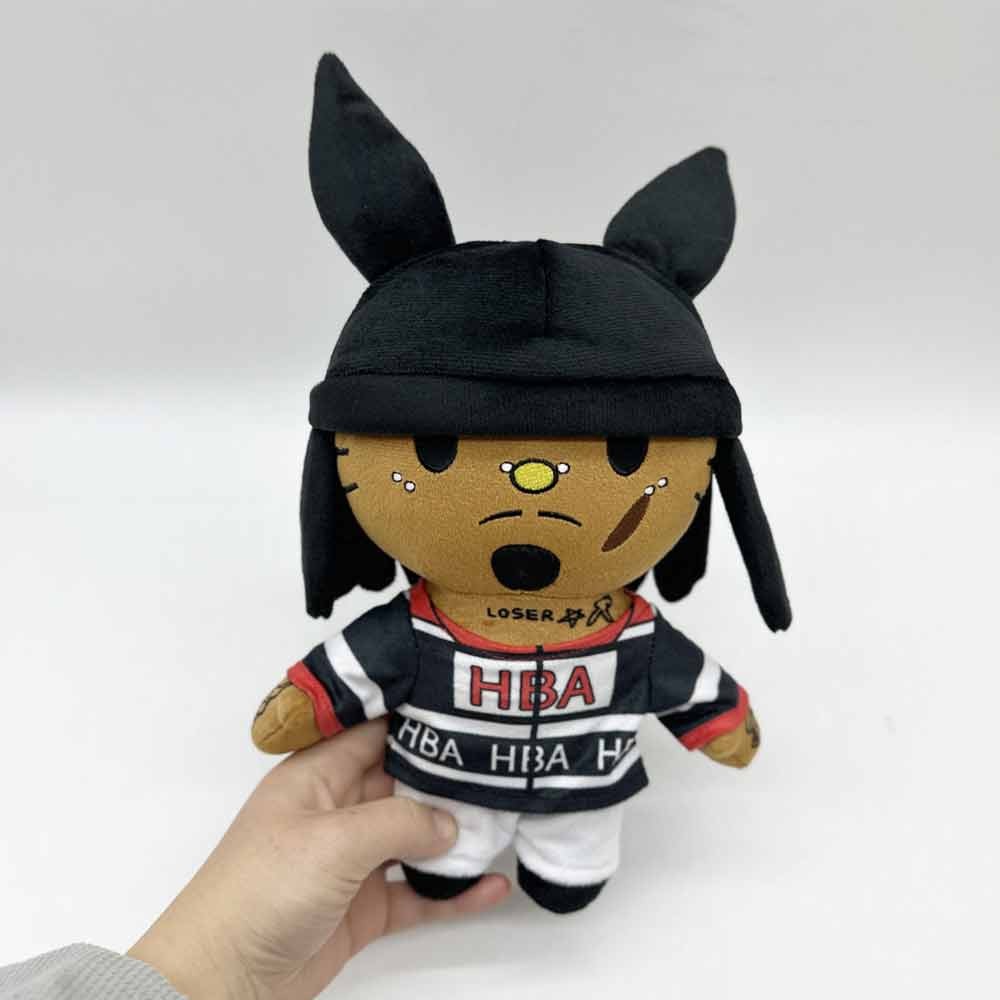 Playboi Carti plush toy black double horn plush soft toy | Shopee Thailand