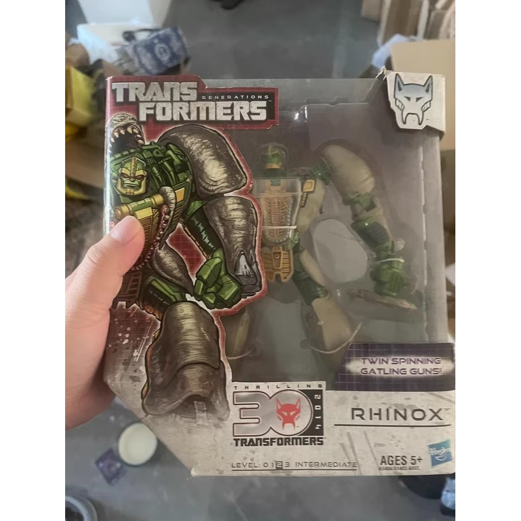 Hasbro Transformers 30th Anniversary V-Level Rhino Warrior Action ...