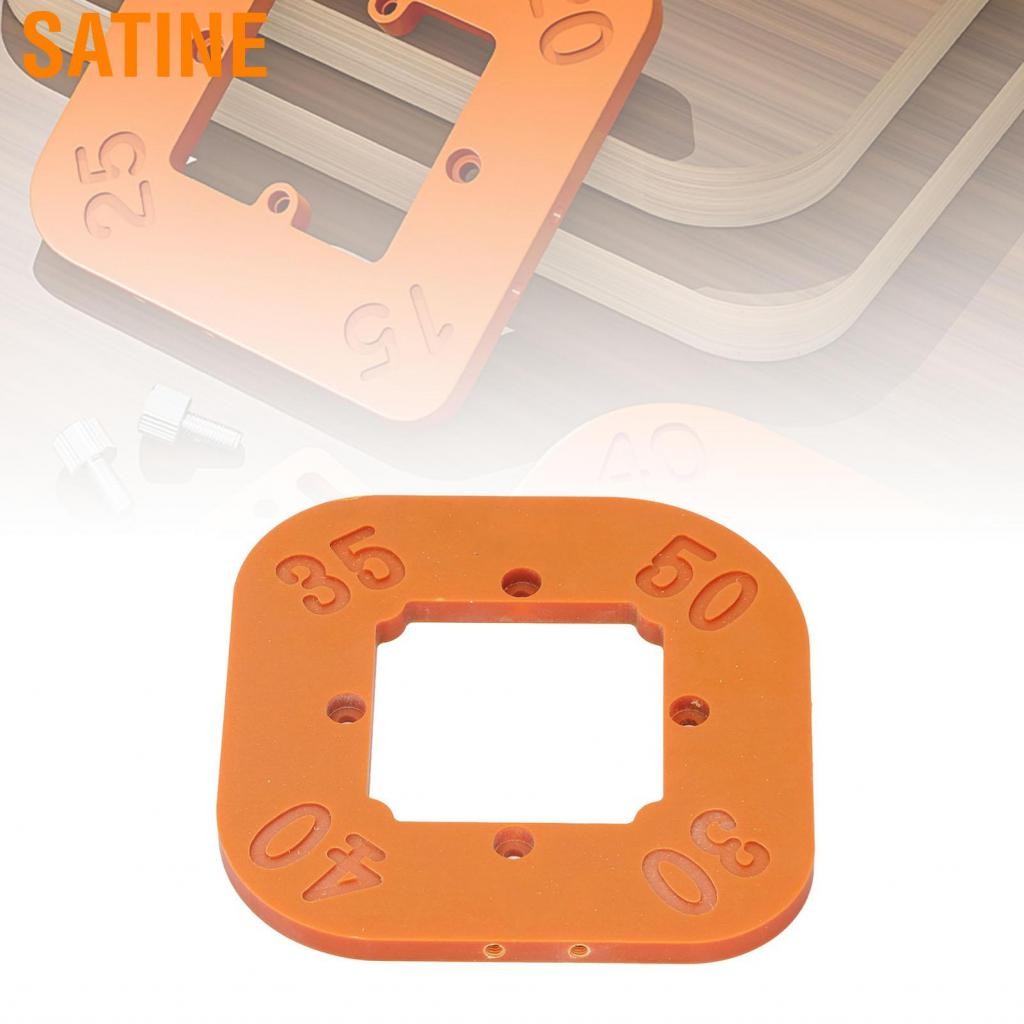 SaTine เทมเพลตรัศมีมุมกลม R30 R35 R40 R50 Arc Routing Jig ตำแหน่ง ...