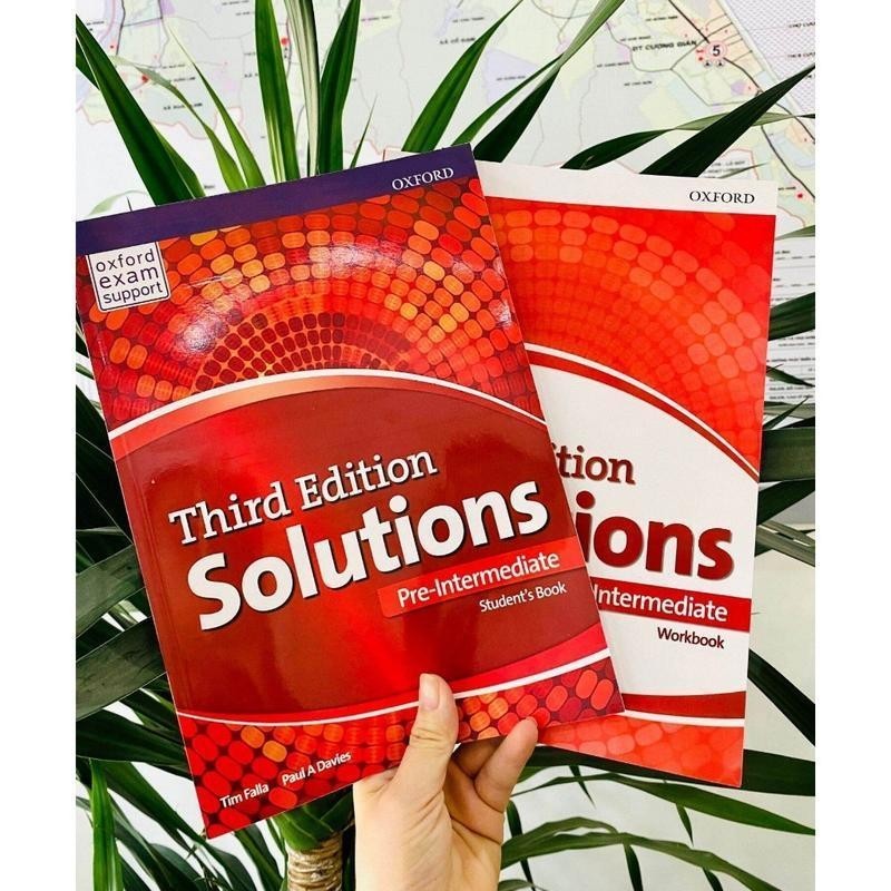 หนังสือ - Solution Pre Intermediate (Work Book + Student Book) – Third ...