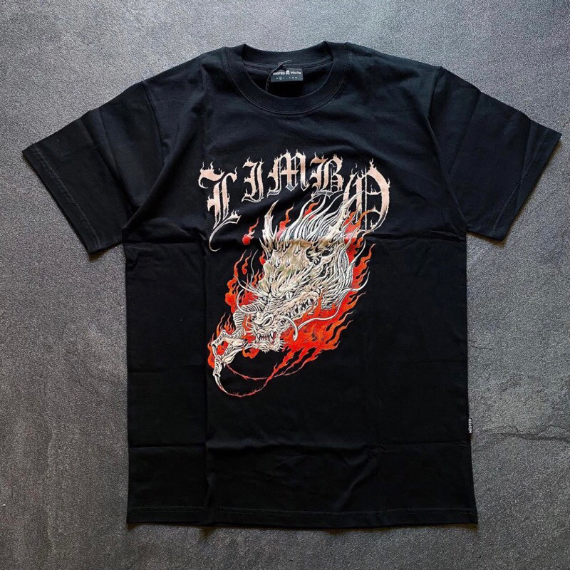 เสื้อยืด Limbo X HUSTED YOUTH เสื้อยืด Limbo Band - Cotton Combed 24s ...