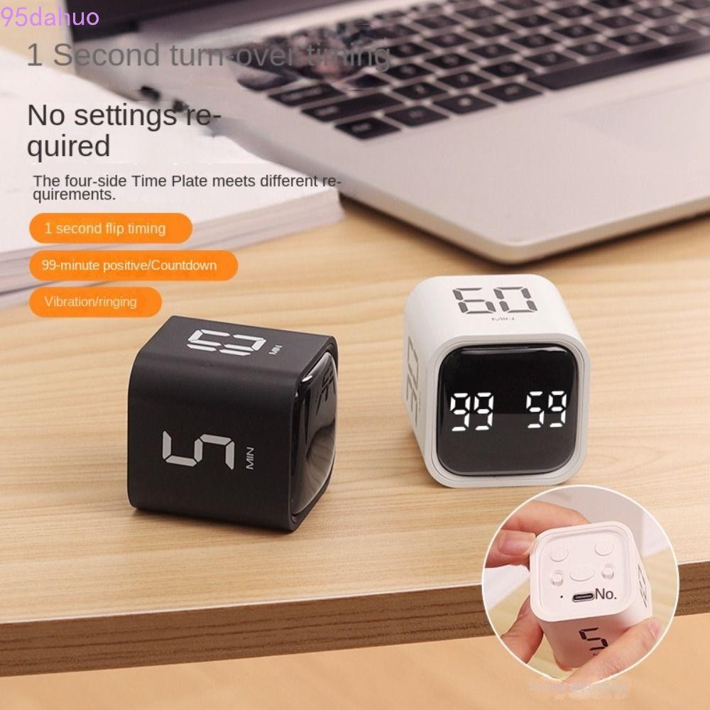 DAHUO Dual Modes Timer, ที่มีประสิทธิภาพ Dual Mode Gravity Sensor Digital Timer, Multifunctional ...