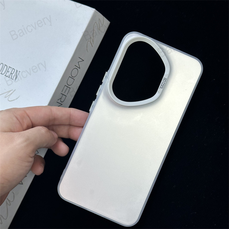 เคสสําหรับ Honor 400 Pro DNP-NX9 Lite 5G ABR-NX1 แฟชั่นสีสันสดใส Matte Anti-Fingerprint ฝาครอบ ...