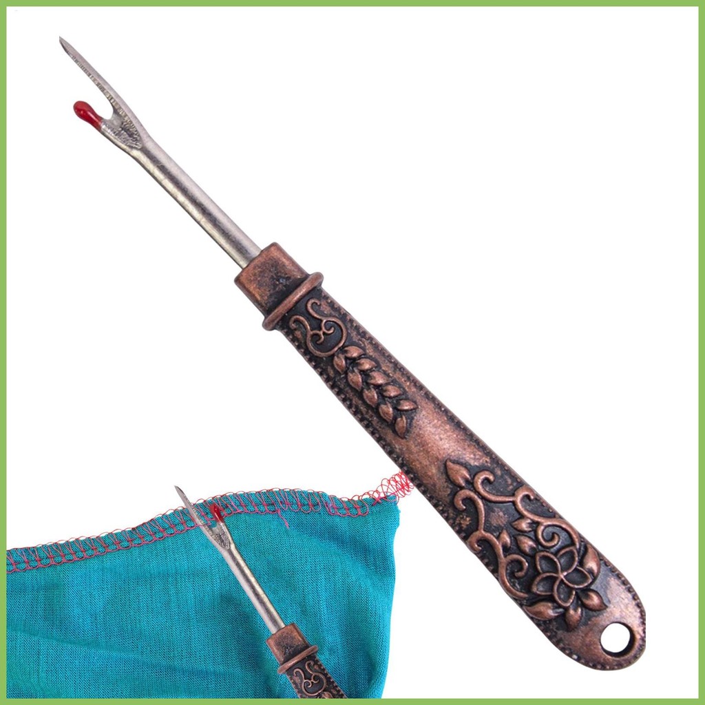 ตะเข็บ Ripper เครื่องมือ Vintage ด้าย Ripper Picker ด้ายโลหะ Ripper ...