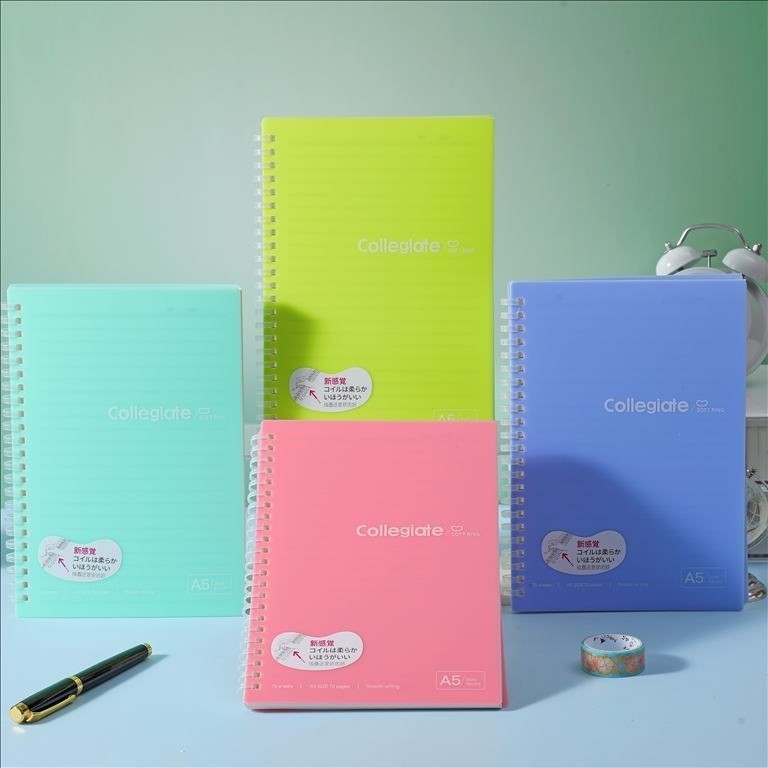 Bobomarts SPIRAL NOTEBOOK DIARY DEPAI BOOK A5 042-2 COVER MIKA 70 แผ่น ...