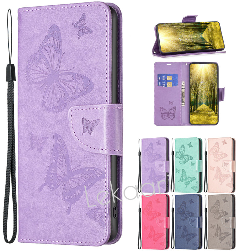 ผีเสื้อลายนูนสําหรับ Xiaomi Redmi 13C 12C 12 10C 10A 10 9A A1 A2 หมาย ...