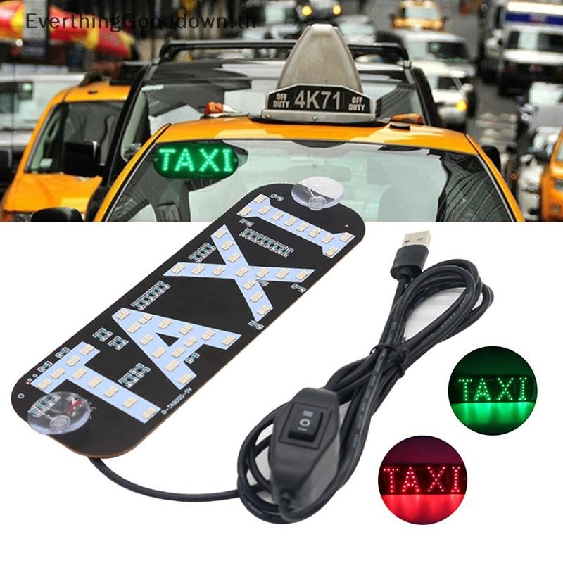 Ever Taxi Light,Dual Colours Taxi LED Sign Decor, ไฟ LED Taxi เปลี่ยนสี ...