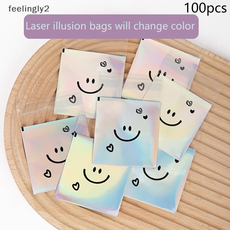 {HotJan} 100 ชิ้นเกล็ดหิมะกรอบถุงบรรจุภัณฑ์คุกกี้หน้าการ์ตูนน่ารัก ...