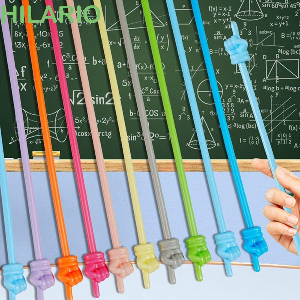 Hilario 10 ชิ้น/เซ็ตการสอน Stick, Bendable สีสัน Finger Reading Stick ...
