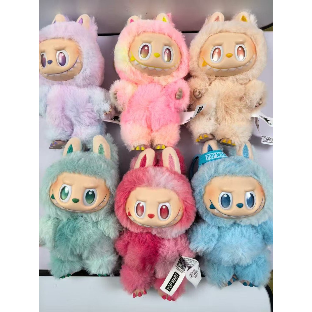 Pop Mart Labubu Three Generations Front High Energy Vinyl Face Plush ...