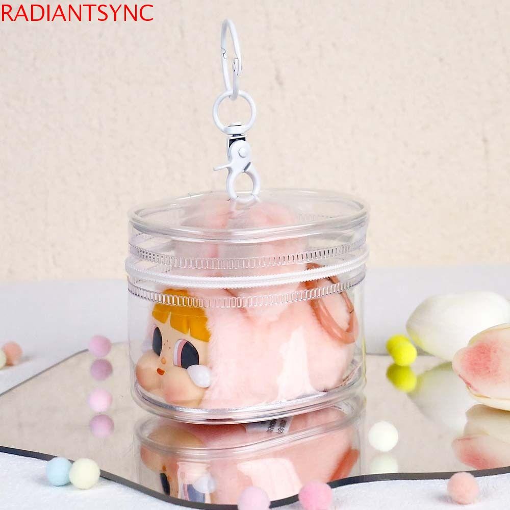 RADIANTSYNC Labubu Display Bag, ออกไปพร้อมพวงกุญแจ Labubu Doll Storage Bag, Doll Sleeping Box ...