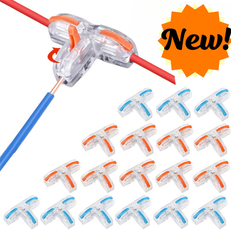 เอ็มแอนด์เค | Quick Connector Push Type Wire Butt Connector Soft Hard ...
