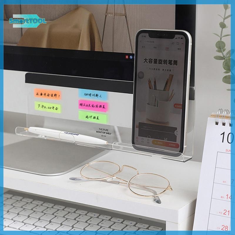 Utzn> Creative Acrylic Monitor ข้อความ Memo Board Sticky Notes Board ...