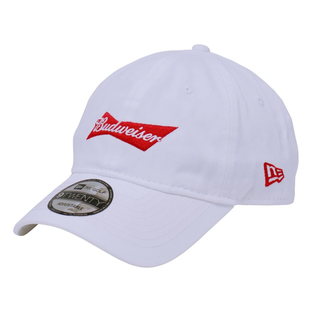 New Era Golf Cap Budweiser Bowtie Logo Antibiotic GOLF 9TWENTY On Par ...