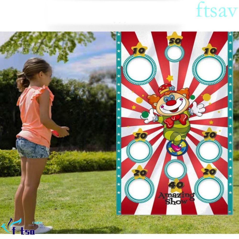 Swiftsaver เด็กถุงถั่วเกม Toss, Clown โยนกระเป๋า Carnival เกม, ตลกโยน ...