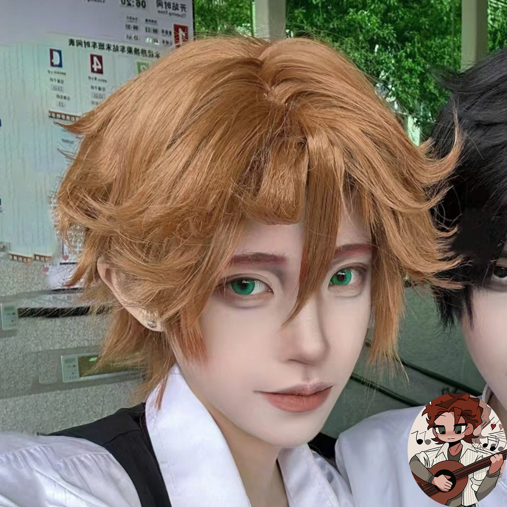 Rody Dead Plate cos หมวกหักฮาโลวีนยาว Bangs Vampire กลางยาว Universal ...