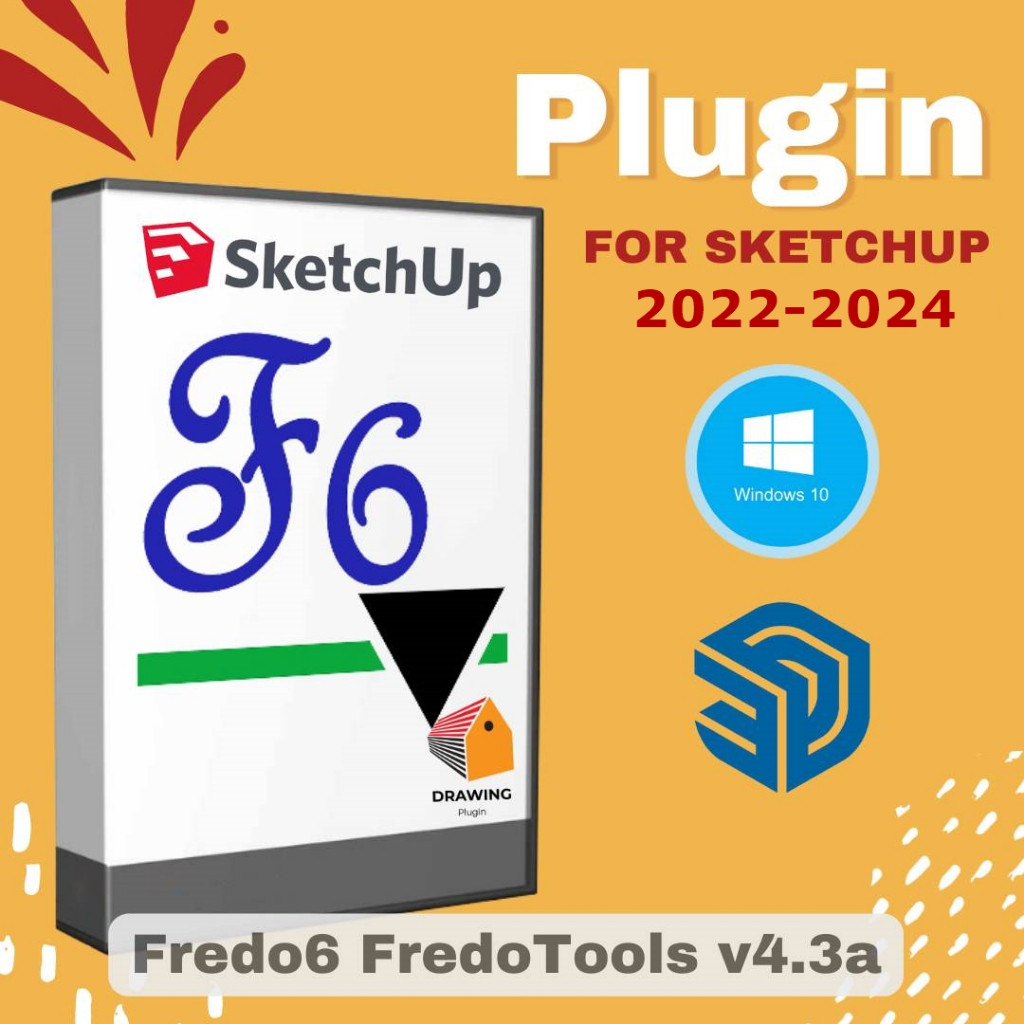 Fredo6 FredoTools v4.3a ( ปลั๊กอิน Tools ) for SKP 2022-2024 | Shopee Thailand