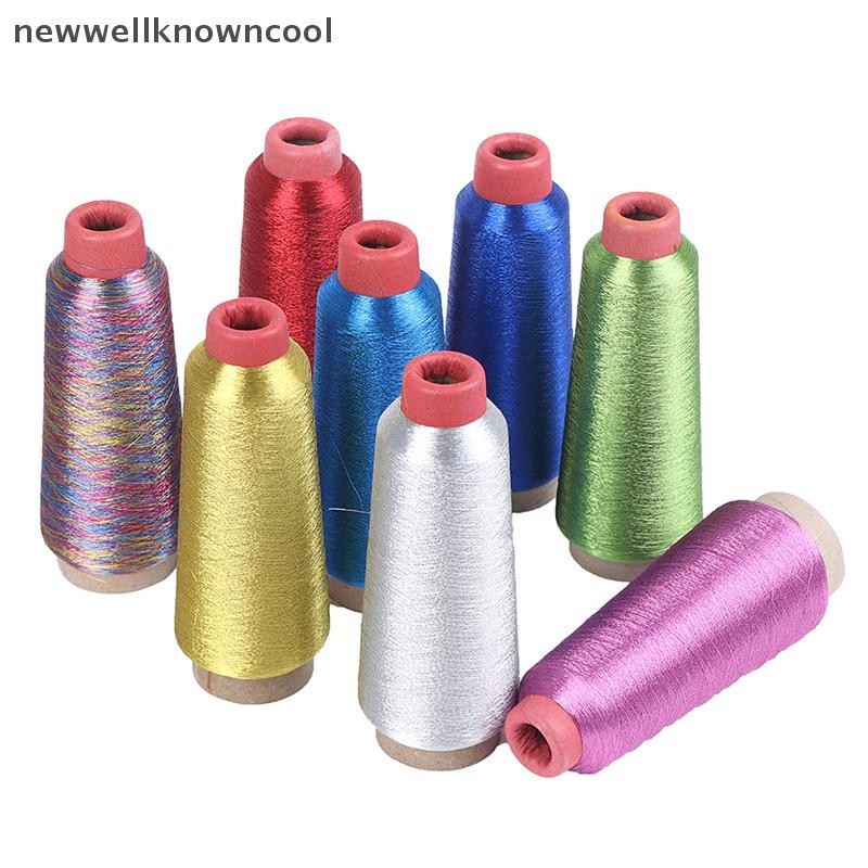 ใหม่wellknowncool 3600M Manual Bright Silk Gold Thread Silver Thread ...