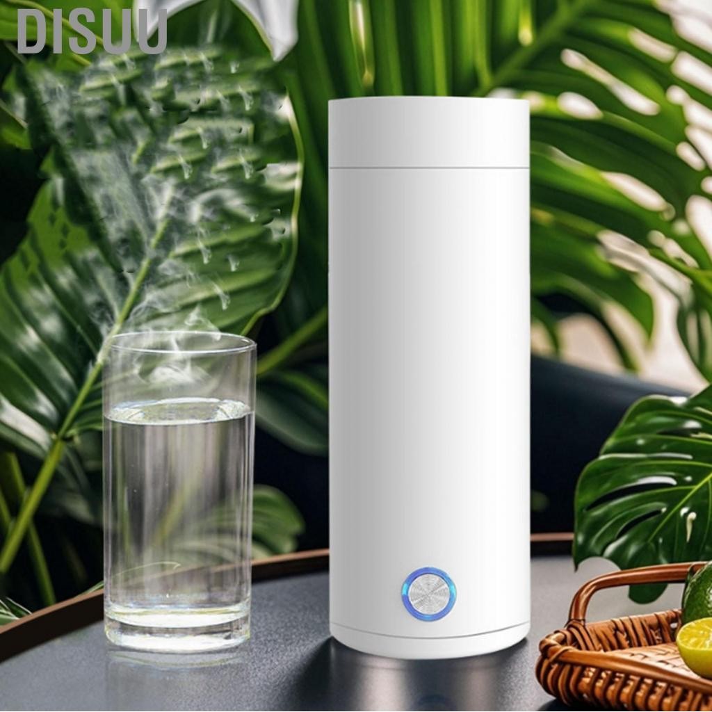 Disuu Travel ไฟฟ้ากาต้มน้ำ 300W 400ml 304 สแตนเลส 5 นาทีเดือดอย่างรวดเร็วแบบพกพาหม้อต้มน้ำร้อน ...