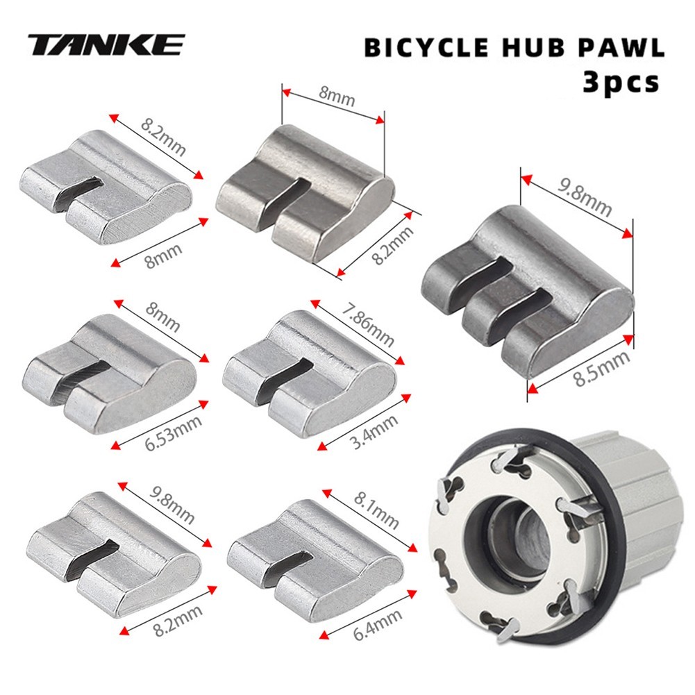 【Anna】Brand New Freehub Hub Pawl Silver Useful Wheel With Spring Piece ...