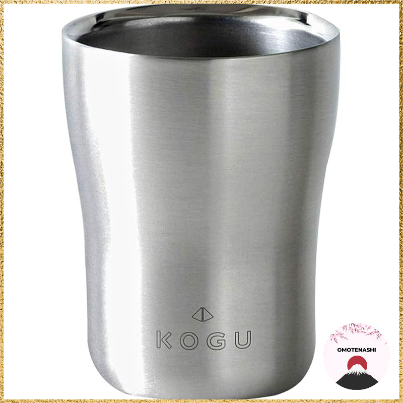 KOGU Tea Study Tool Double-Layer Mug [Made in Japan] Stainless Steel ...