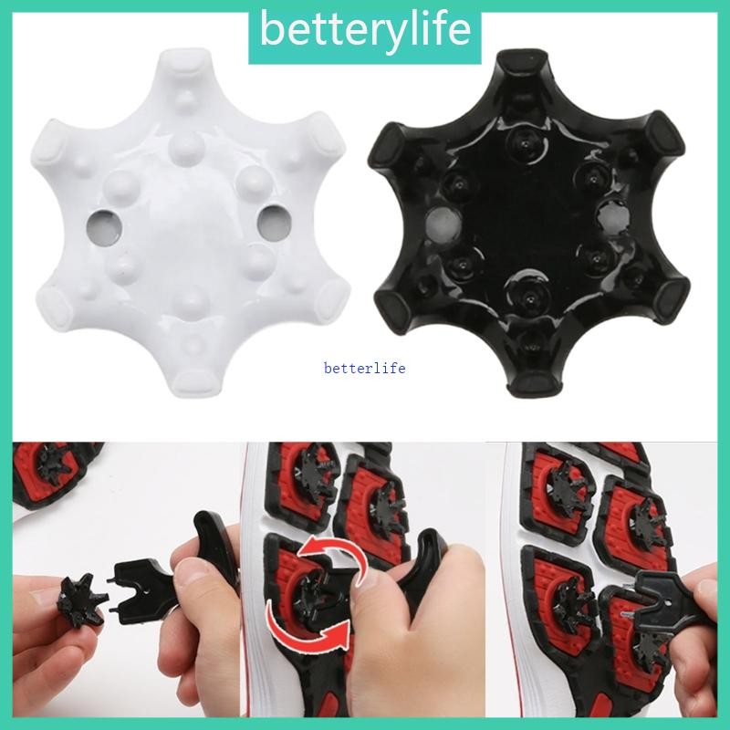 BTF 14 ชิ้น Antiskid Soft Spikes Pin สำหรับรองเท้ากอล์ฟ Twist และ ...