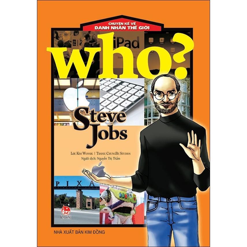 หนังสือ - Steve Jobs - Stories About World Famous People - Kim Dong ...