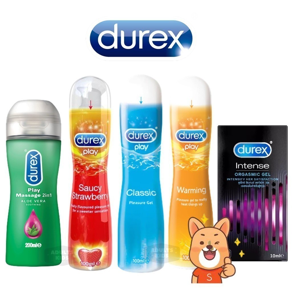 ลดเพิ่ม 30% 🔥 เจลหล่อลื่น DUREX PLAY Durex Gel ดูเร็กซ์ รวม ของแท้ 100% ...