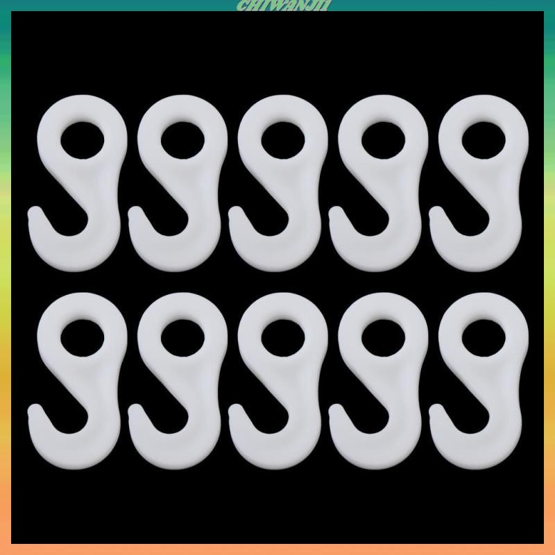 [ Chiwanji1] 10x Heavy Duty Fasten Hook Carabiner กันสาด Tie Cord End ...