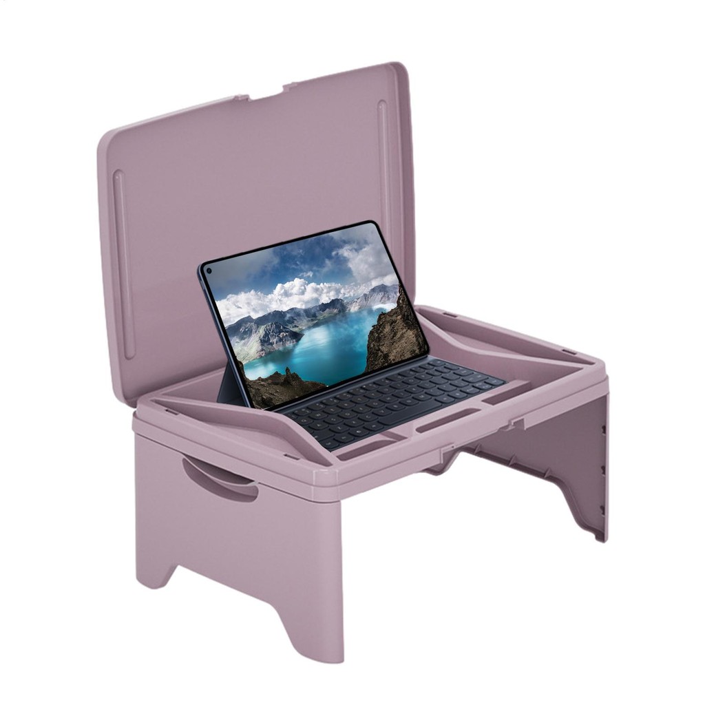 Foldable Laptop Table for Bed Folding Lap Table for Laptop Car Lap Desk ...