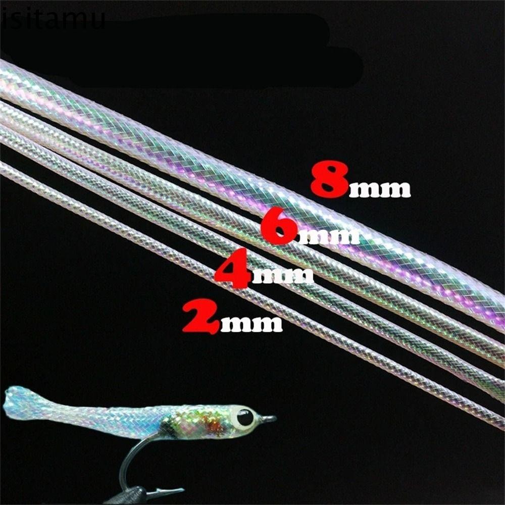 Isitaft ตกปลา Maylor Tube 1M Fish Lure เหยื่อปลา Pearl White อุปกรณ์ตก ...